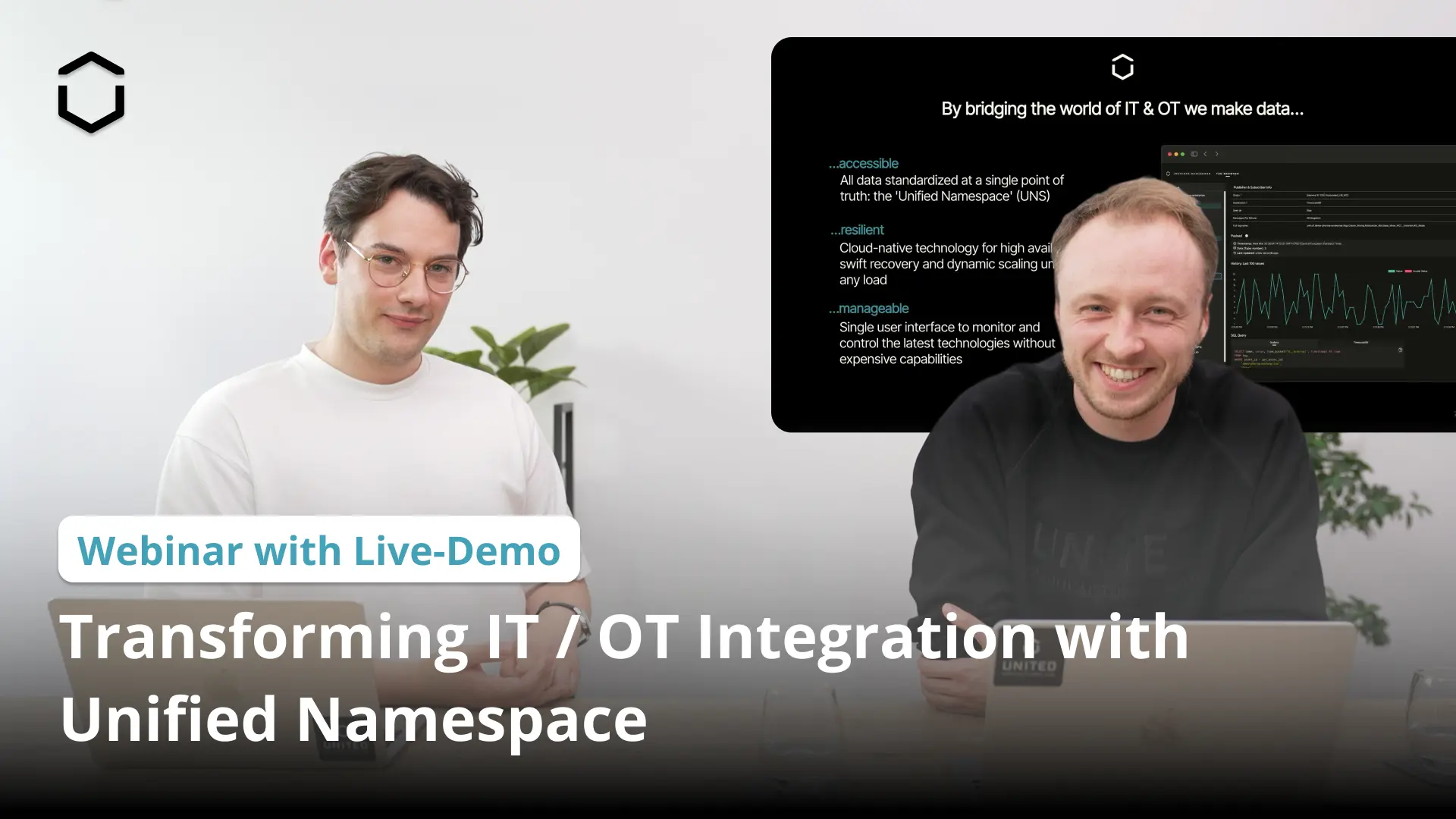 Webinar: From 0 to first data point in Unified Namespace | Getting started with UMH